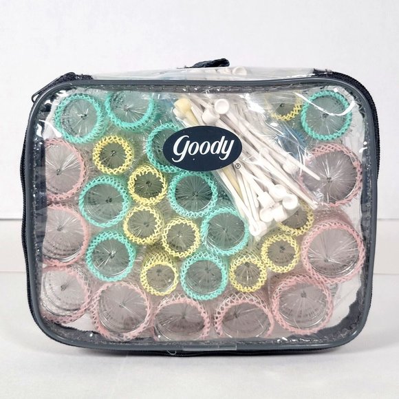 Goody | Hair | Vtg Goody 36 Pastel Color Wire Brush Mesh Hair Rollers ...